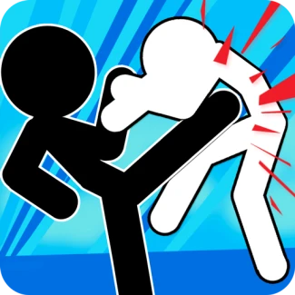 Stickman Fighter: Mega Brawl - Hayatta Kalma Mücadelesi!